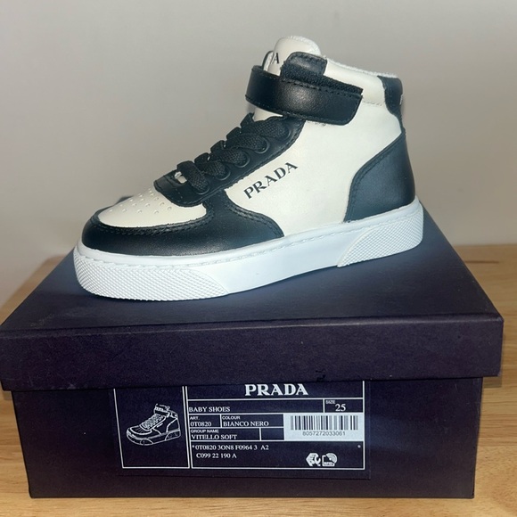 Prada | Shoes | Prada Kid Sneakers Great Shoe | Poshmark